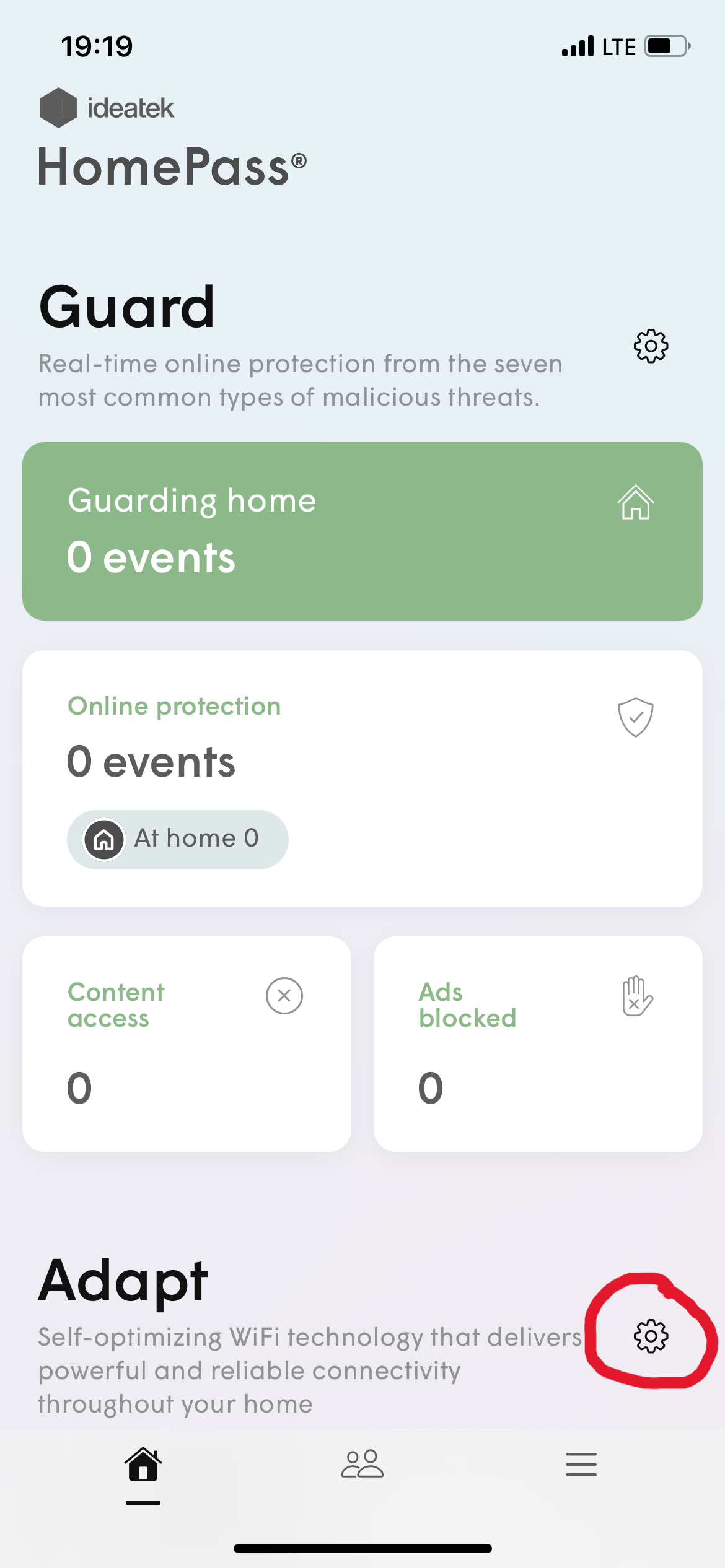 Select "Advanced Settings"